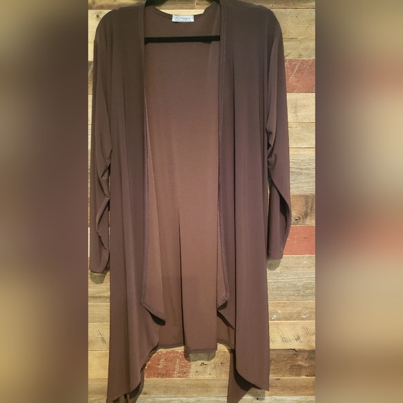 Tops | Dark Chocolate Brown Cover Up | Poshmark